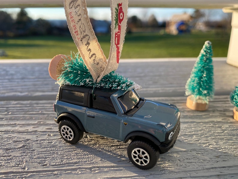 Custom 2021 Ford Bronco Die-cast Christmas Tree Ornament, Ford Bronco ...
