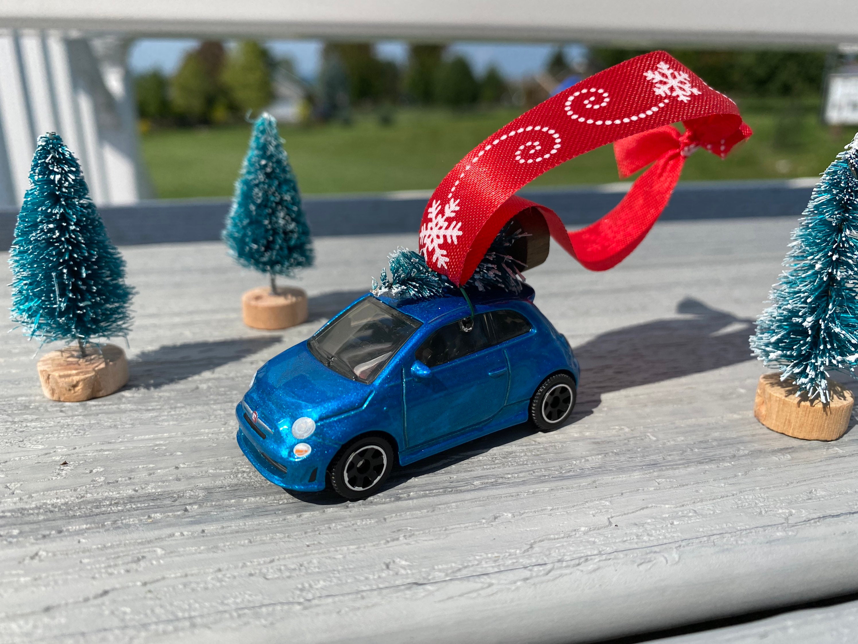 Custom Fiat 500 Turbo Matchbox Christmas Ornament 2019 Fiat - Etsy