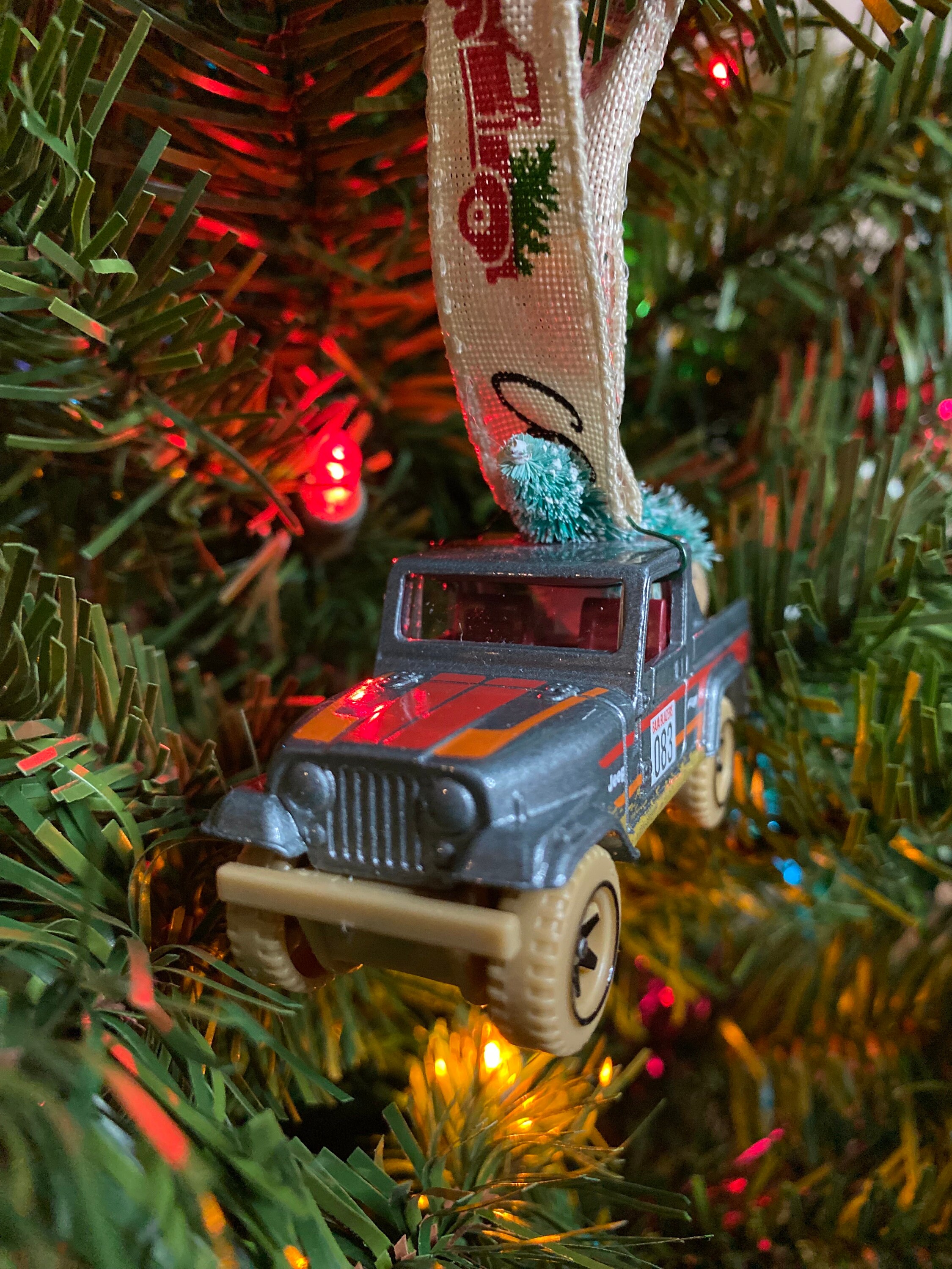 Jeep Scrambler Christmas Ornament – Hot Wheels Off-road Truck Gift for ...