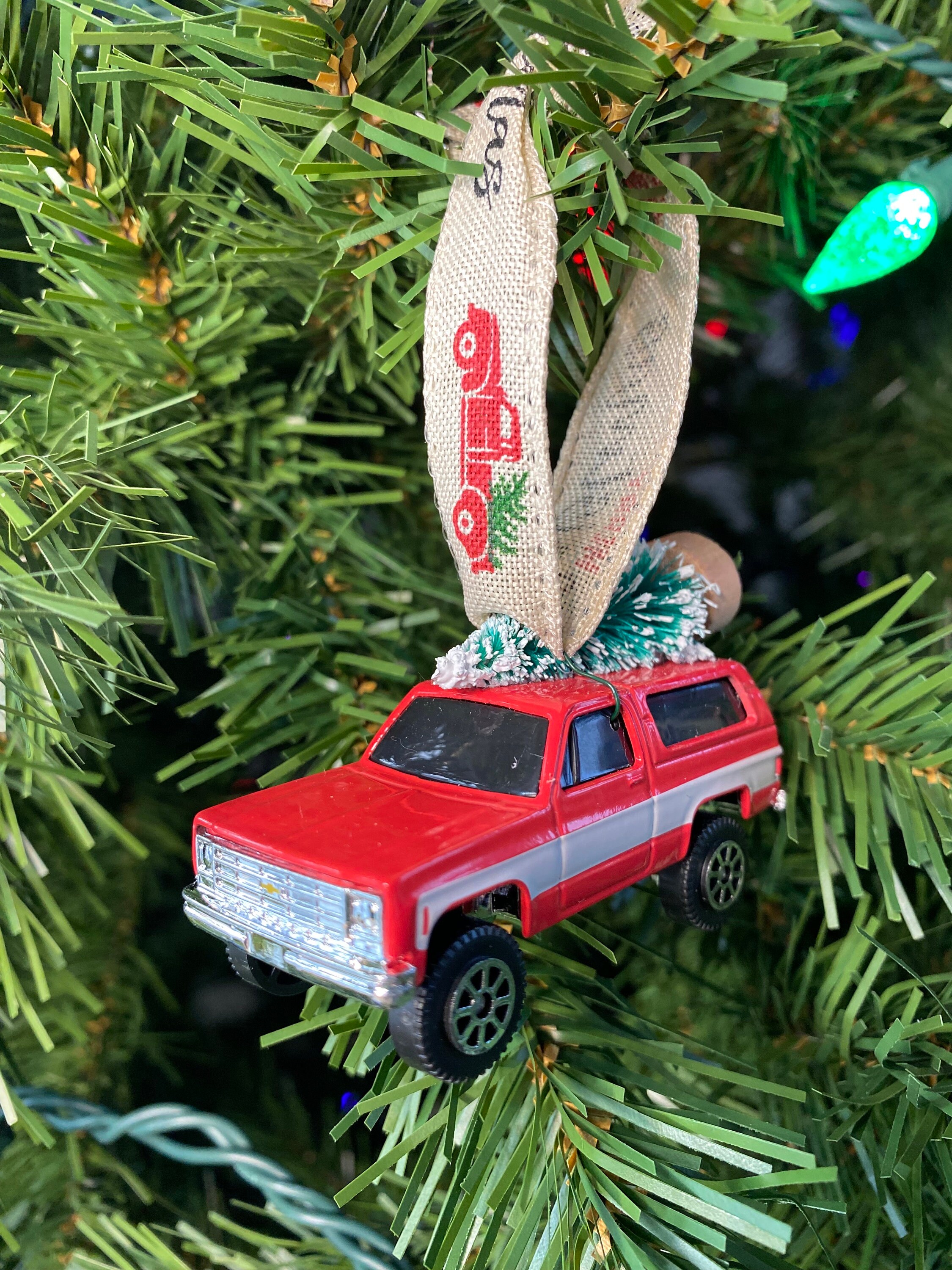 1979 Chevy Blazer Die-cast Christmas Tree Ornament Vintage - Etsy