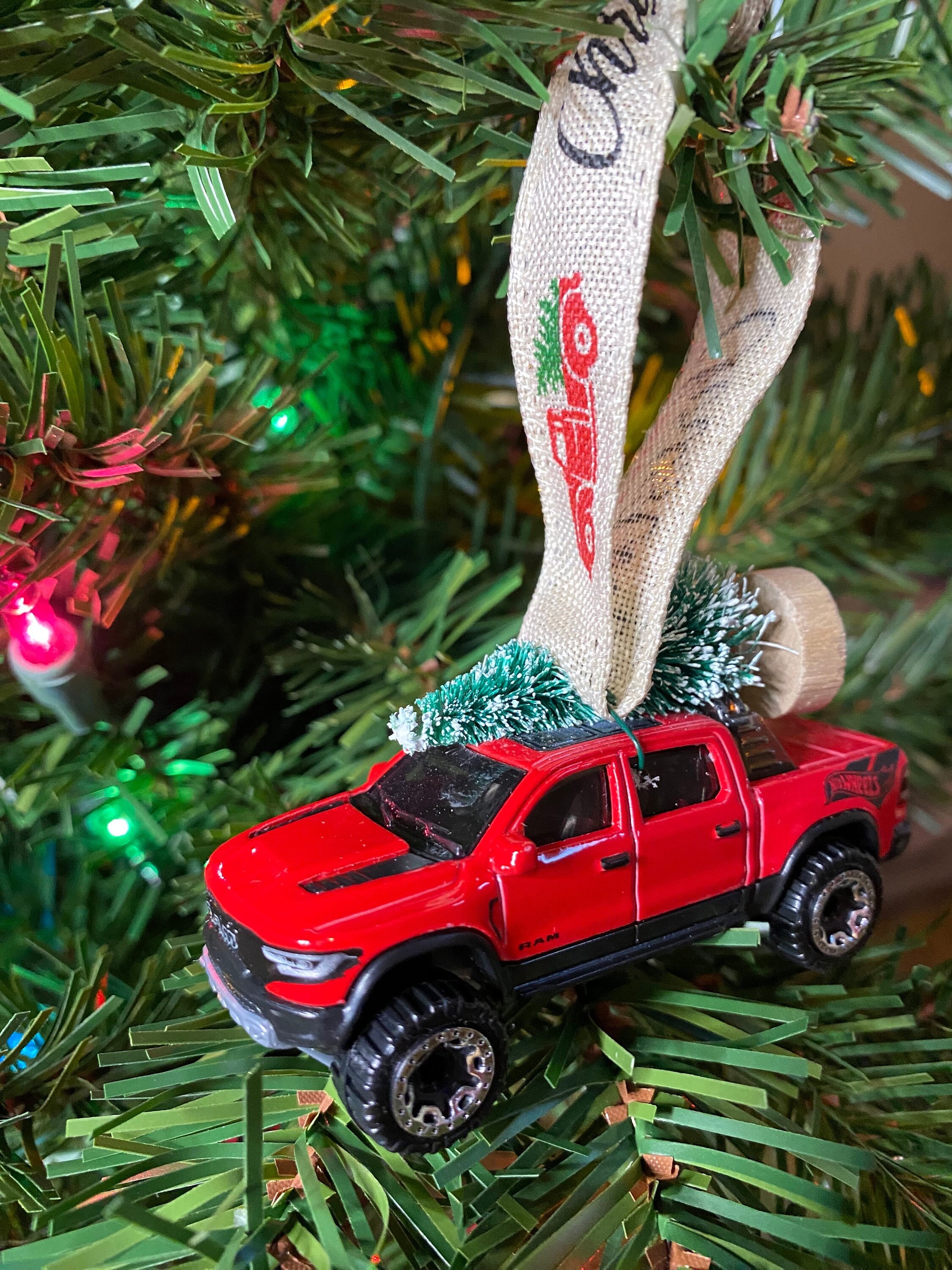 2023 Dodge Ram 1500 Hot Wheels Christmas Tree Ornament, Dodge Ram Gifts ...