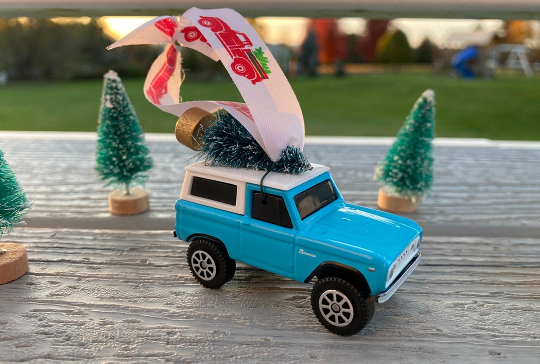 Custom 1966 Ford Bronco Die-cast Christmas Tree Ornament, Stocking ...