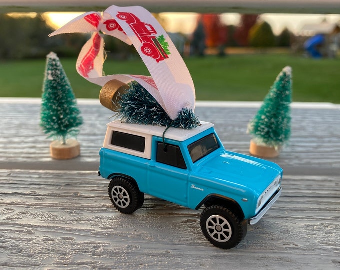 Custom 1966 Ford Bronco Die-cast Christmas Tree Ornament, Stocking ...