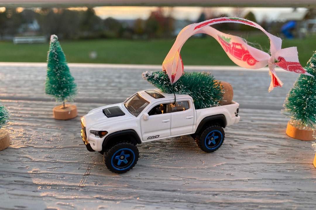 Custom 2020 Toyota Tacoma Hot Wheels Christmas Tree Ornament_stocking ...