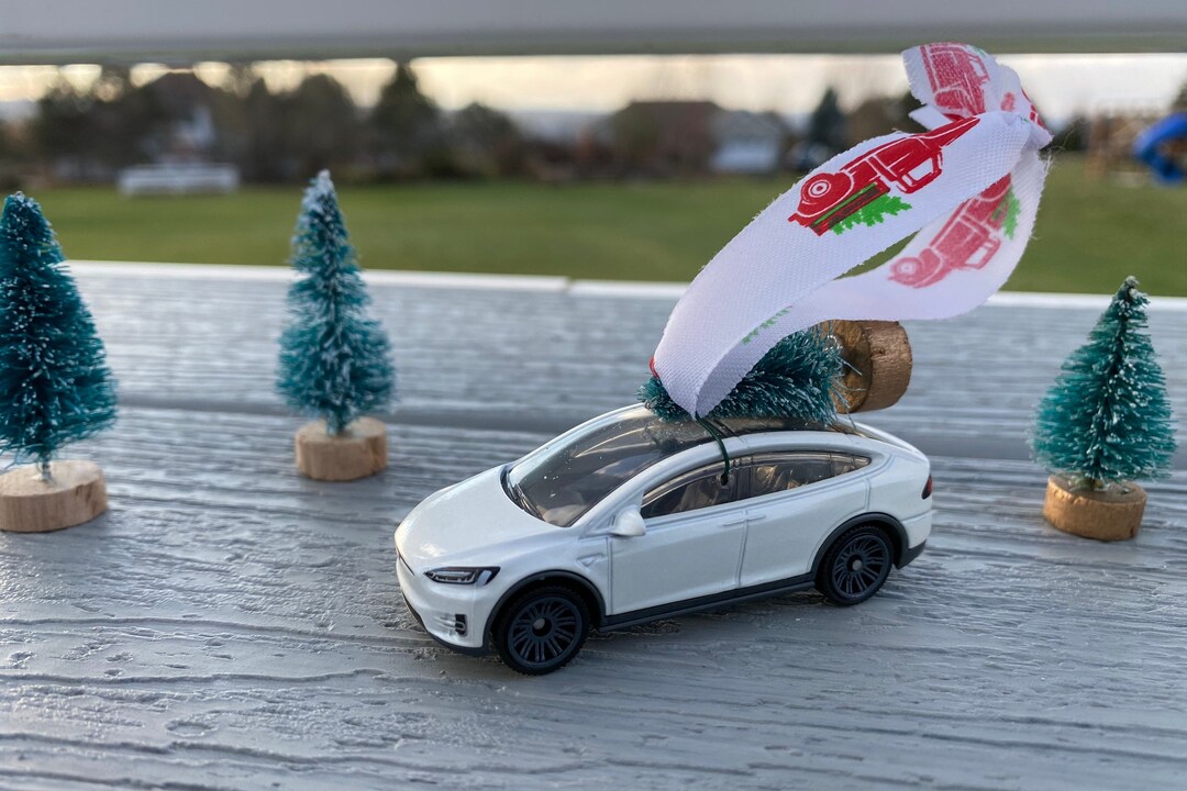 Tesla Model X Ornament – Matchbox Electric Car Christmas Decor ...