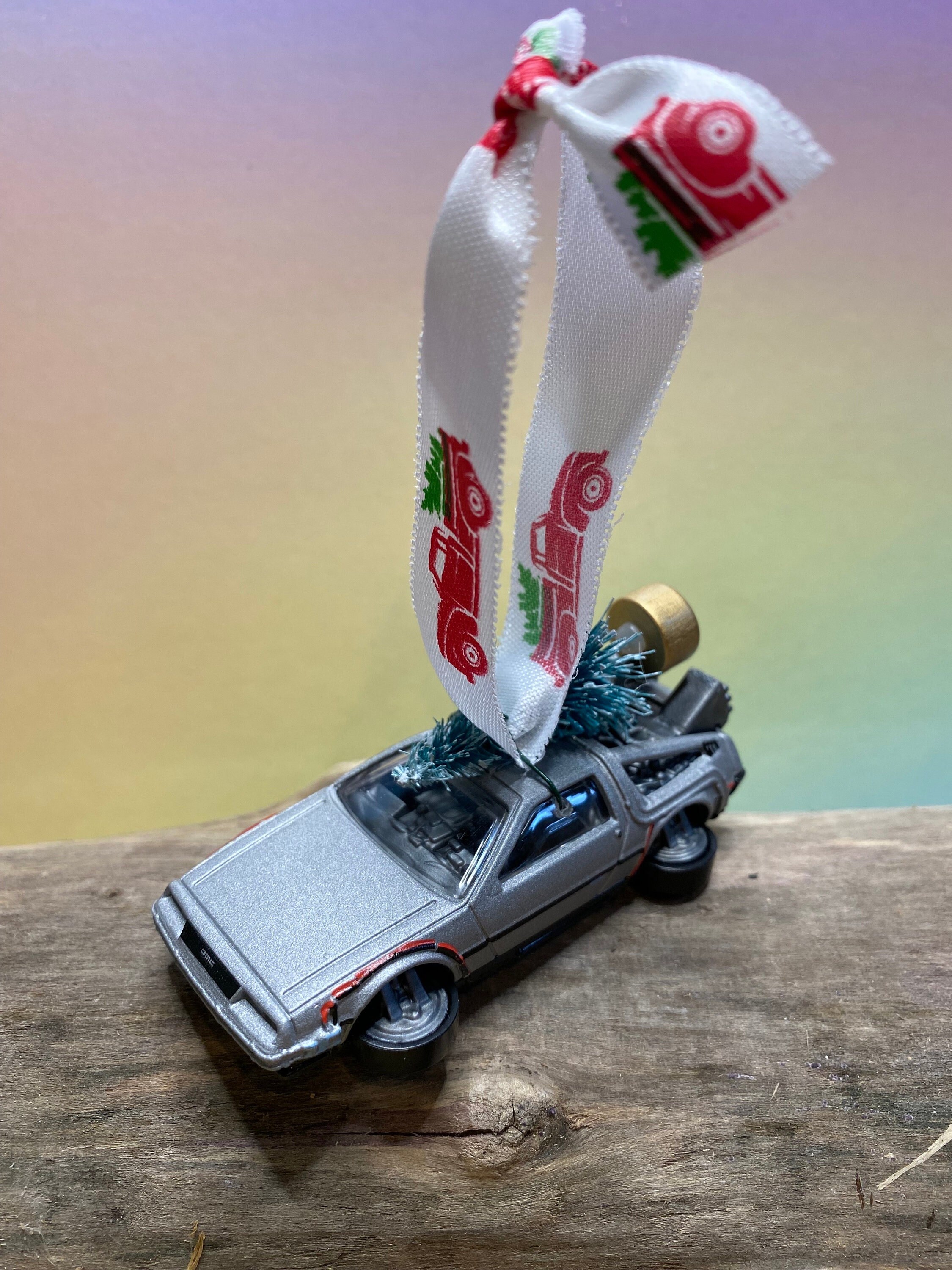 Back to the Future Delorean Christmas Tree Ornament, Stocking Stuffer ...