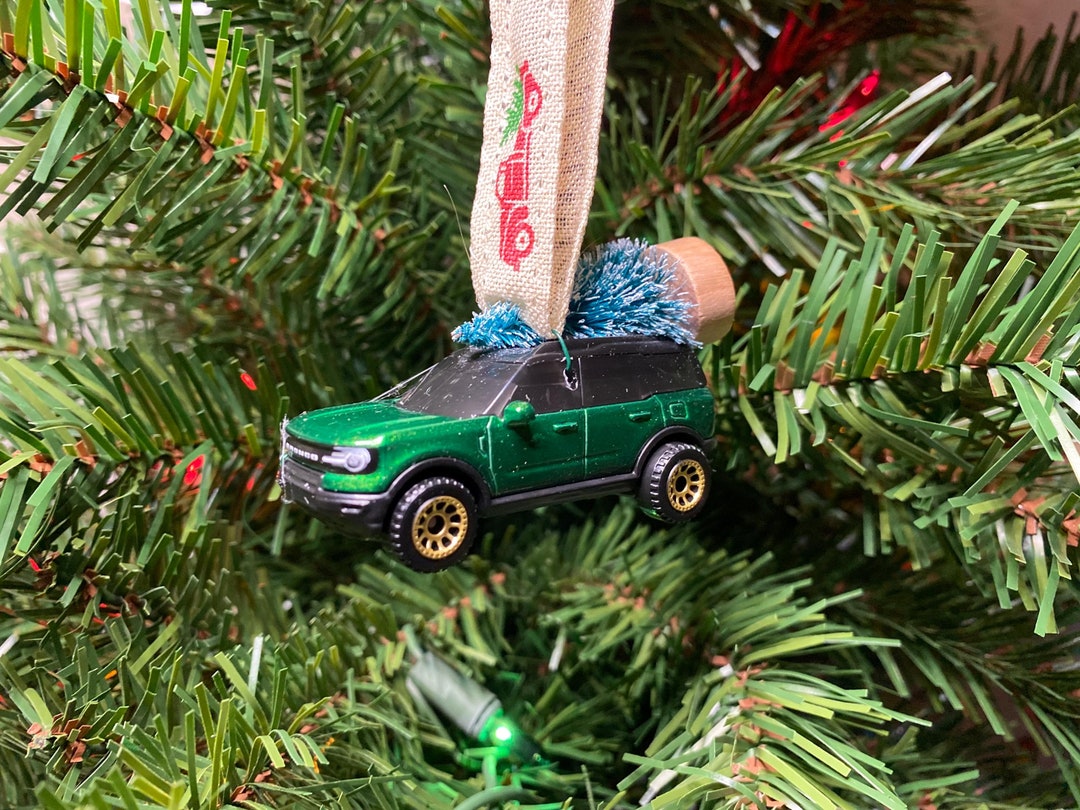 Stocking Stuffer for Him, 2022 Ford Bronco Sport Ornament, Holiday ...