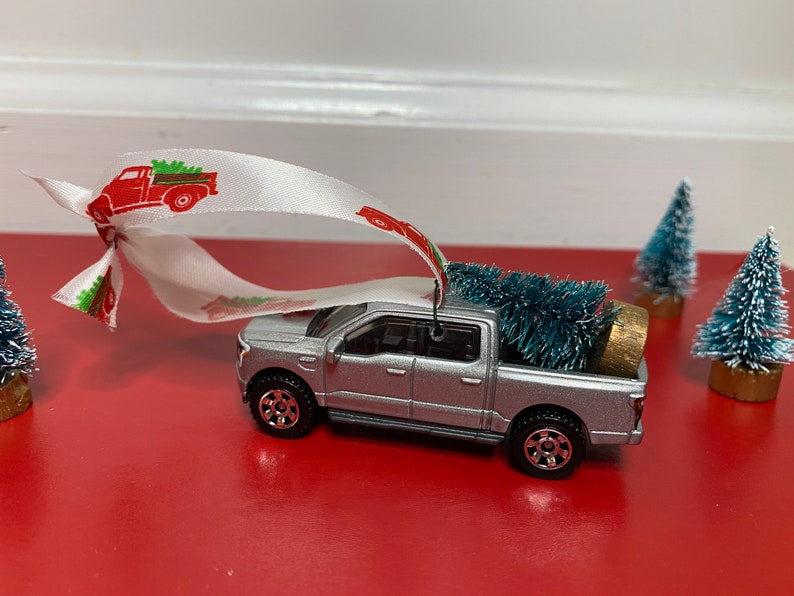 Custom 2022 Ford F-150 Lightning Christmas Tree Ornament From - Etsy