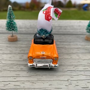 1955 Chevy Bel Air Christmas Tree Ornament Made From Die-cast Car ...