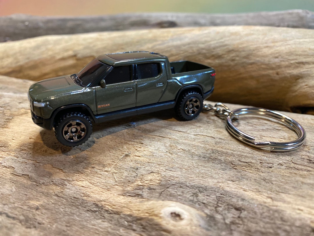 Rivian R1T Matchbox Keychain, Father's Day Gift for Rivian Owner Rivian ...