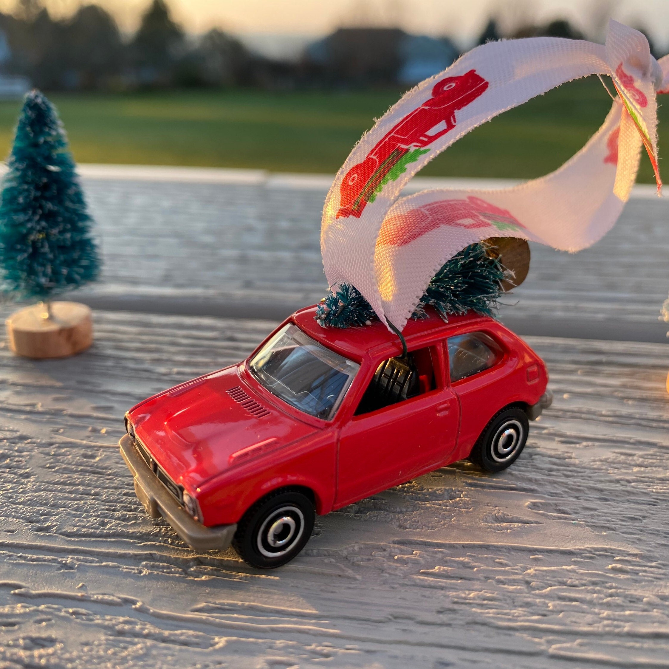 Custom 1976 Honda CVCC Matchbox Christmas Tree Ornament - Etsy