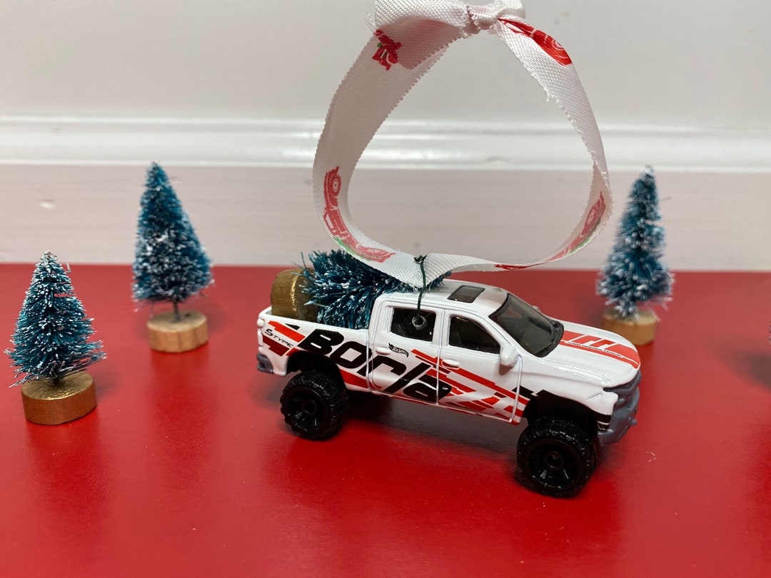 2019 Chevy Silverado Trail Boss LT Christmas Tree Ornament Made From 2019-chevy-silverado-trail-boss-lt-christmas-tree-ornament-made-from