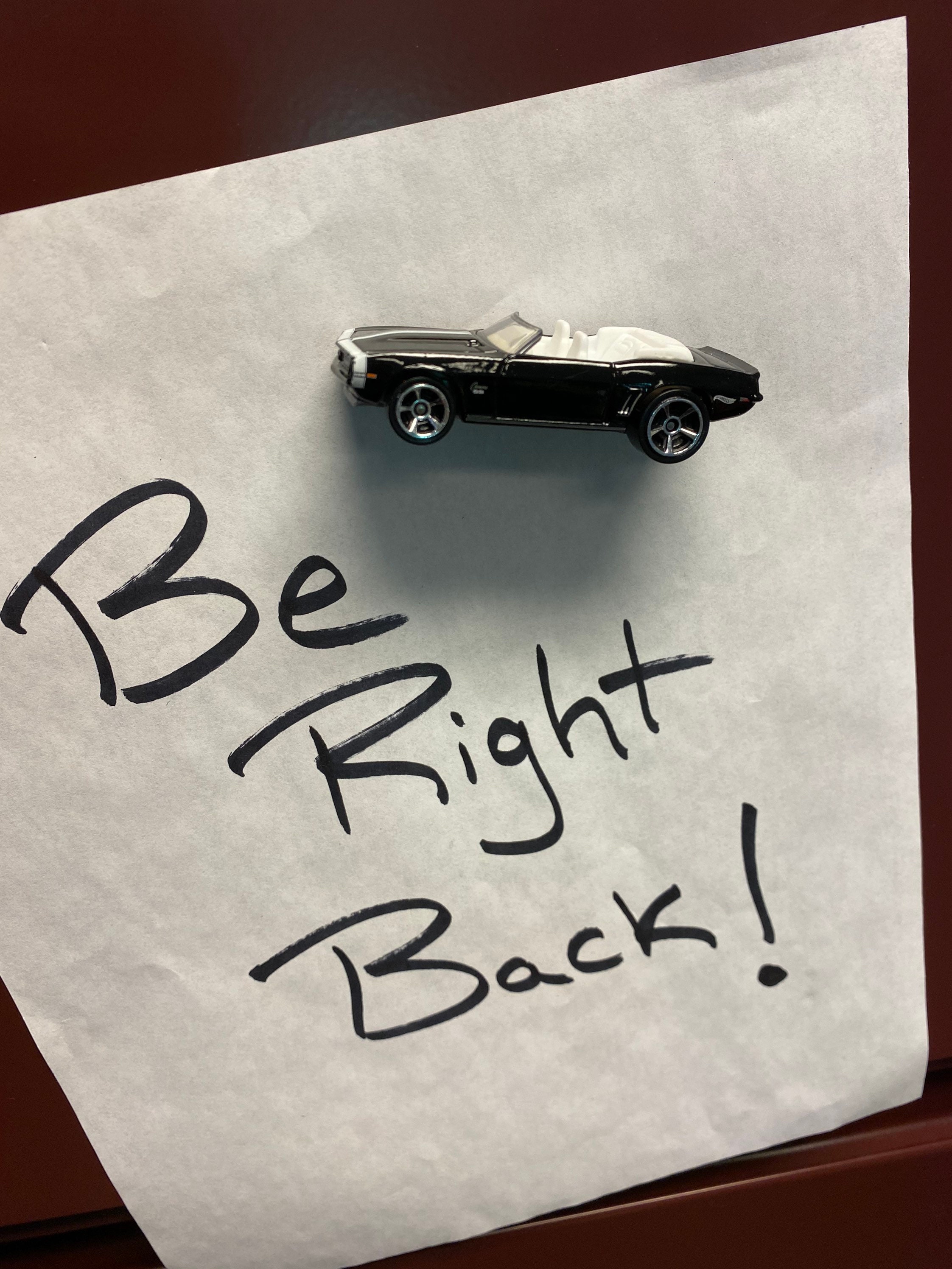 Chevy Camaro Convertible Hot Wheels Magnet, Father's Day, Classic Car ...