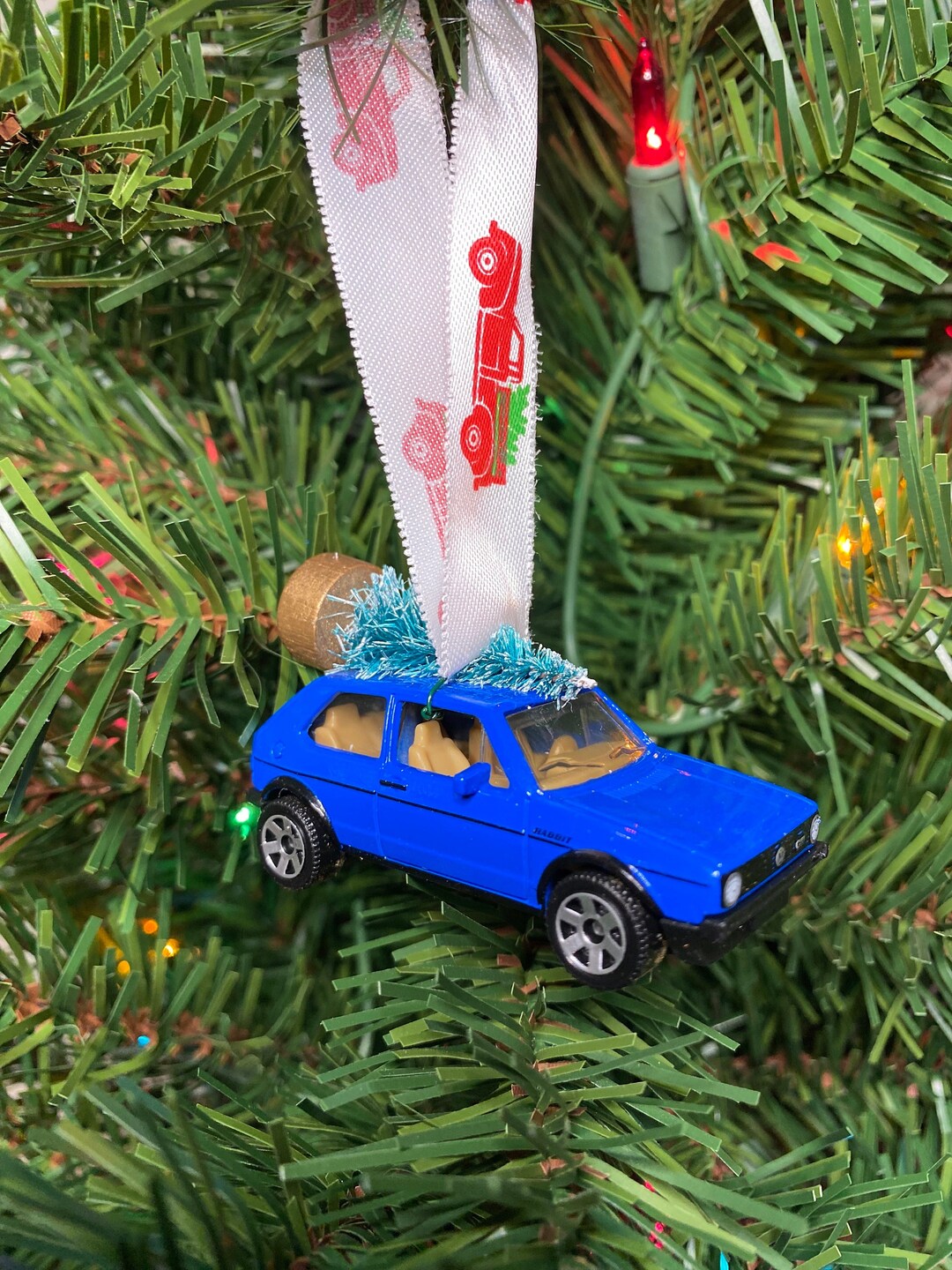 Custom 1976 Volkswagen Golf MK1 Matchbox Christmas Tree Ornament, VW ...