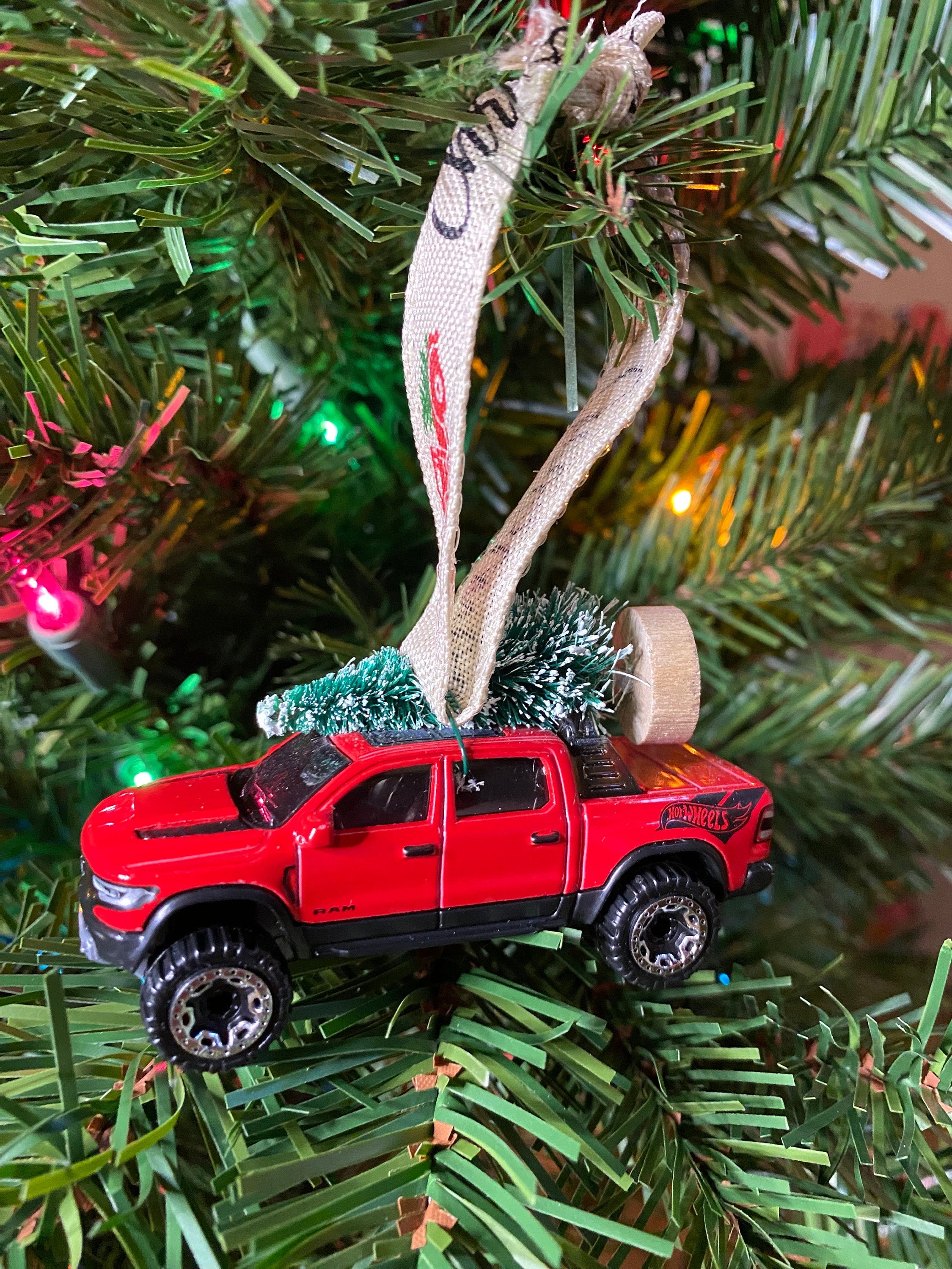 2023 Dodge Ram 1500 Hot Wheels Christmas Tree Ornament, Dodge Ram Gifts ...