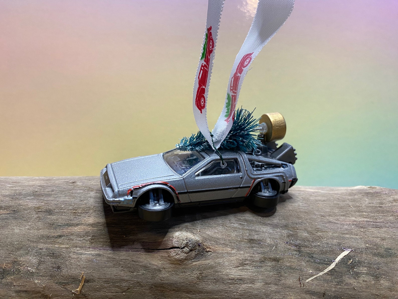 Back to the Future Delorean Christmas Tree Ornament, Stocking Stuffer ...
