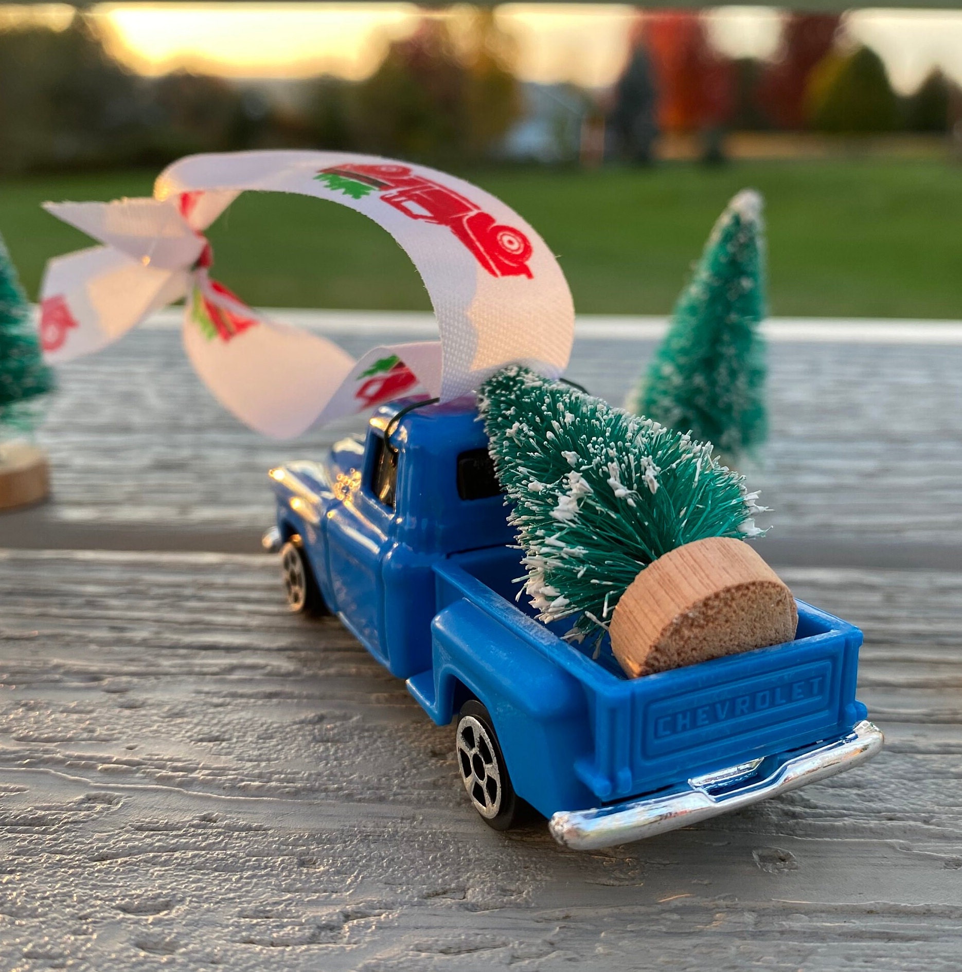 Custom 1957 Chevy Pickup Truck Die-cast Christmas Tree - Etsy