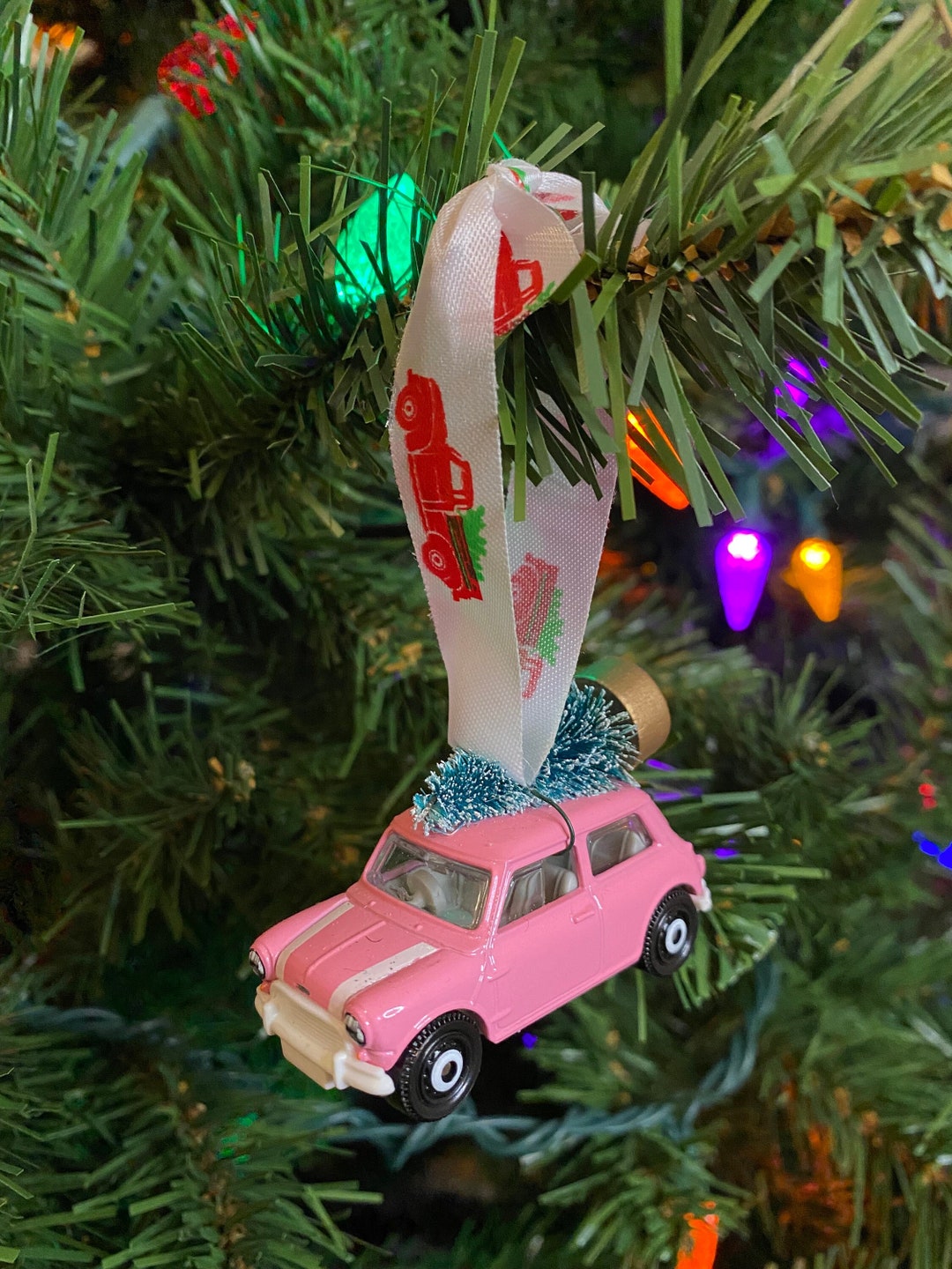 Austin Mini Cooper Matchbox Christmas Tree Ornament, Stocking Stuffer ...