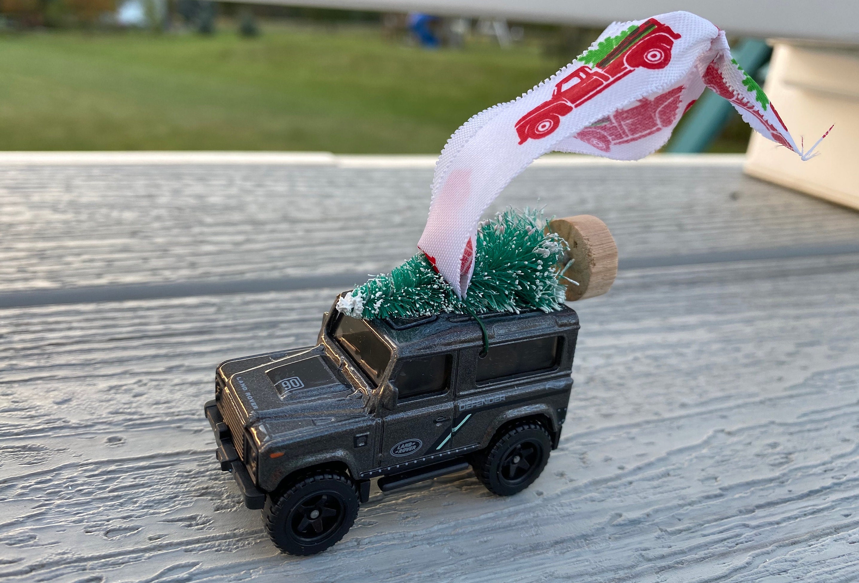 Custom Land Rover Defender 90 Christmas Tree Ornament Made From Hot ...