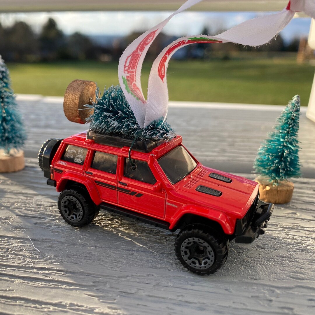 1995 Jeep Cherokee Ornament, Hot Wheels Christmas Tree Gift, Jeep Lover ...