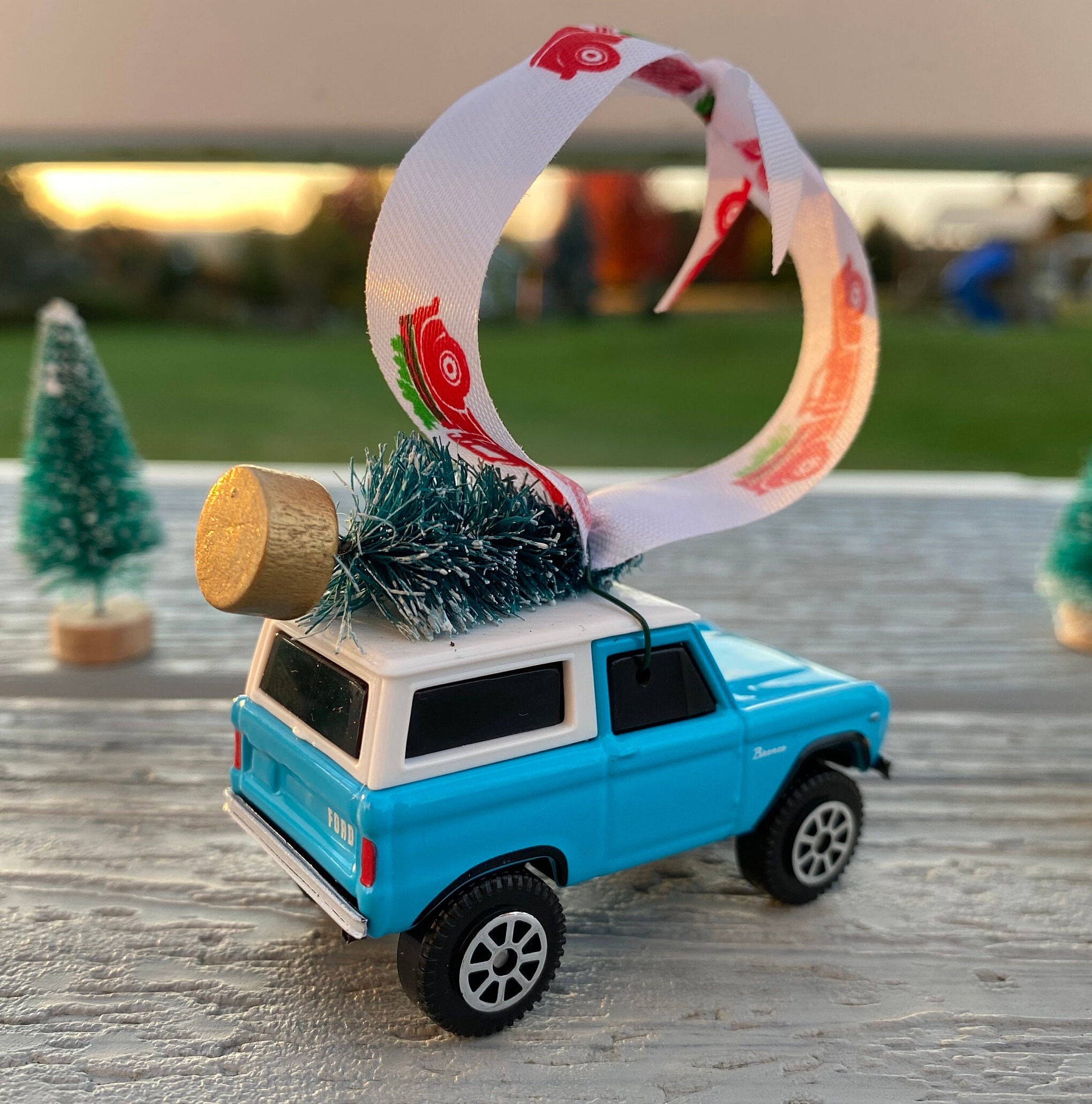 Custom 1966 Ford Bronco Die-cast Christmas Tree Ornament, Stocking ...