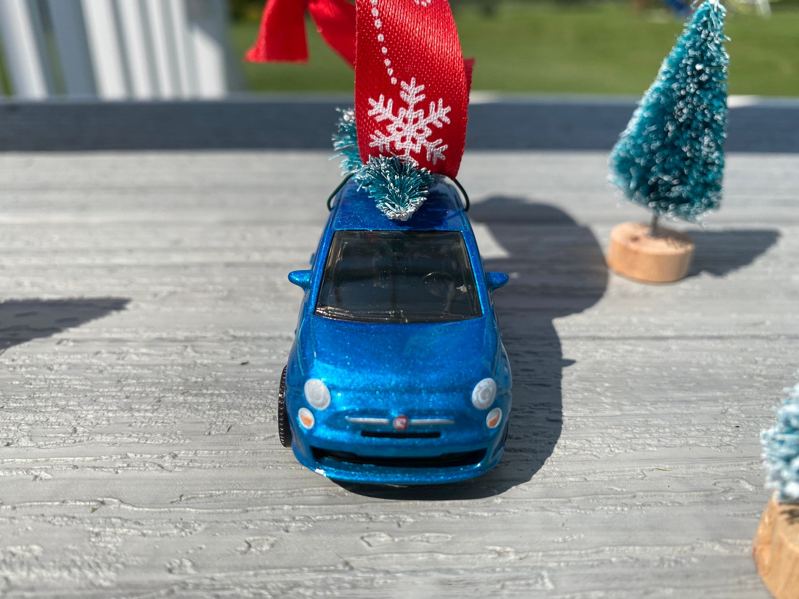 Custom Fiat 500 Turbo Matchbox Christmas Ornament 2019 Fiat - Etsy