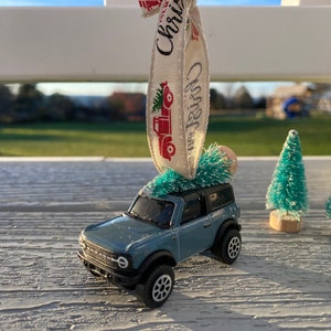 Custom 2021 Ford Bronco Die-cast Christmas Tree Ornament, Ford Bronco ...