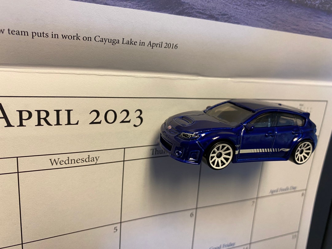 Subaru WRX STI Magnet – Hot Wheels Car Gift for Him, Subie Man Cave ...