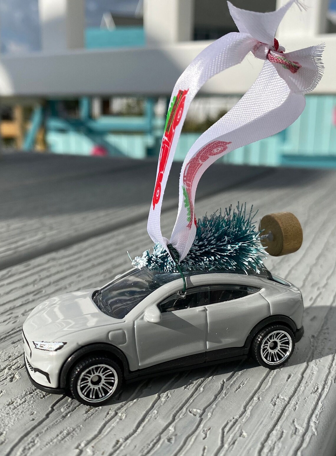 2021 Ford Mustang Mach-e Matchbox Car Christmas Tree Ornament, Father's ...