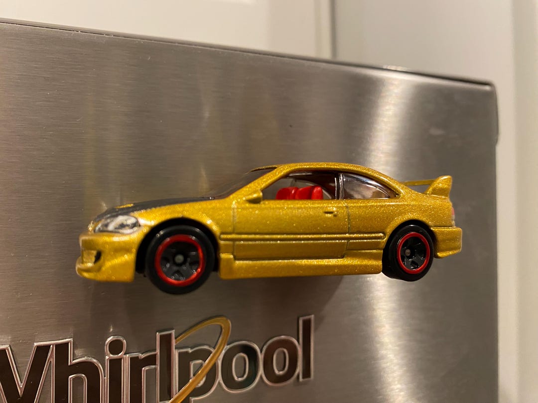Honda Civic Si Car Magnet – Gold JDM Stocking Stuffer, Gift for Car ...