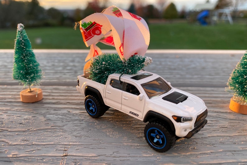Custom 2020 Toyota Tacoma Hot Wheels Christmas Tree Ornament_stocking ...