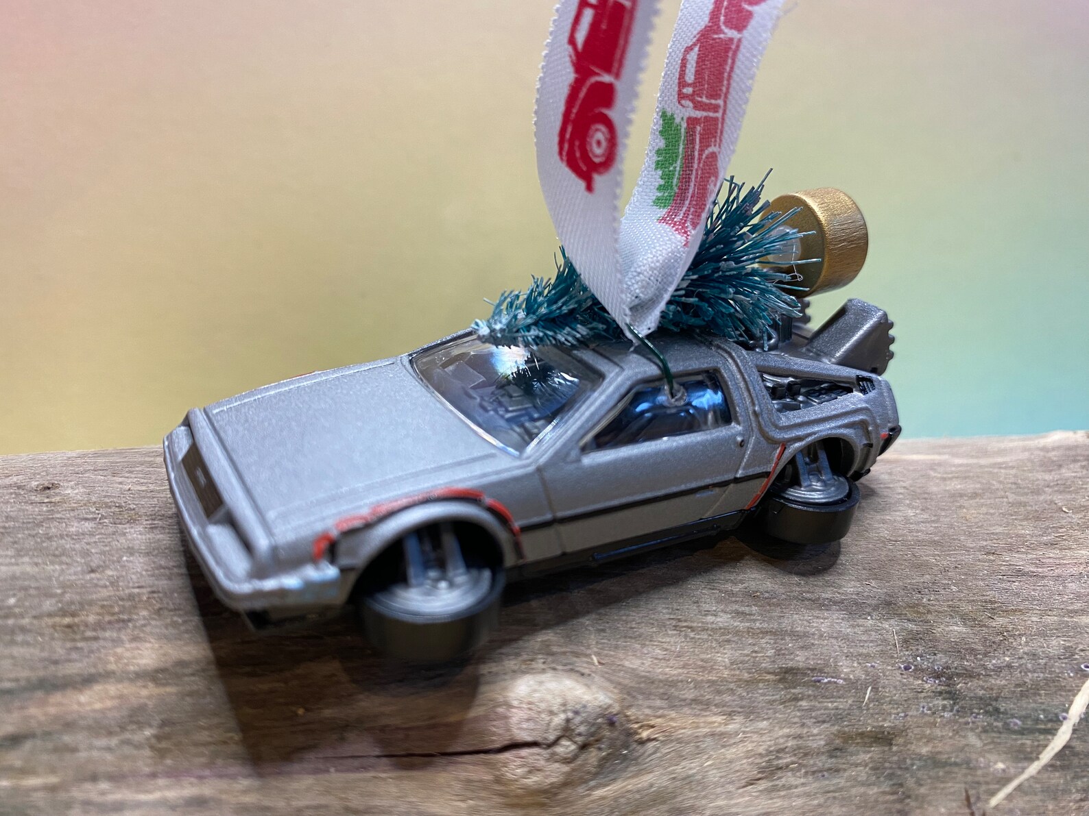Back to the Future Delorean Christmas Tree Ornament, Stocking Stuffer ...