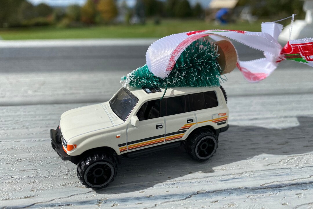 Custom Toyota Land Cruiser 80 Hot Wheels Christmas Tree Ornament ...