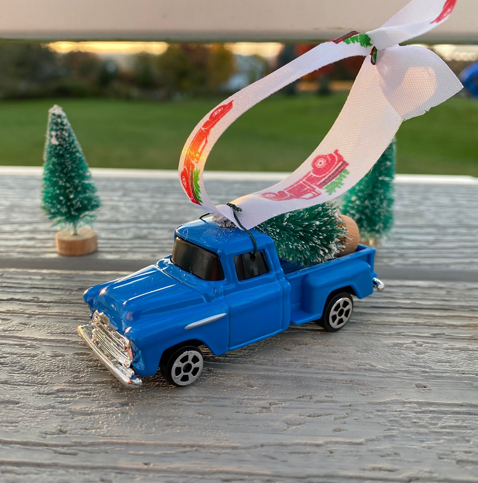 Custom 1957 Chevy Pickup Truck Die-cast Christmas Tree - Etsy