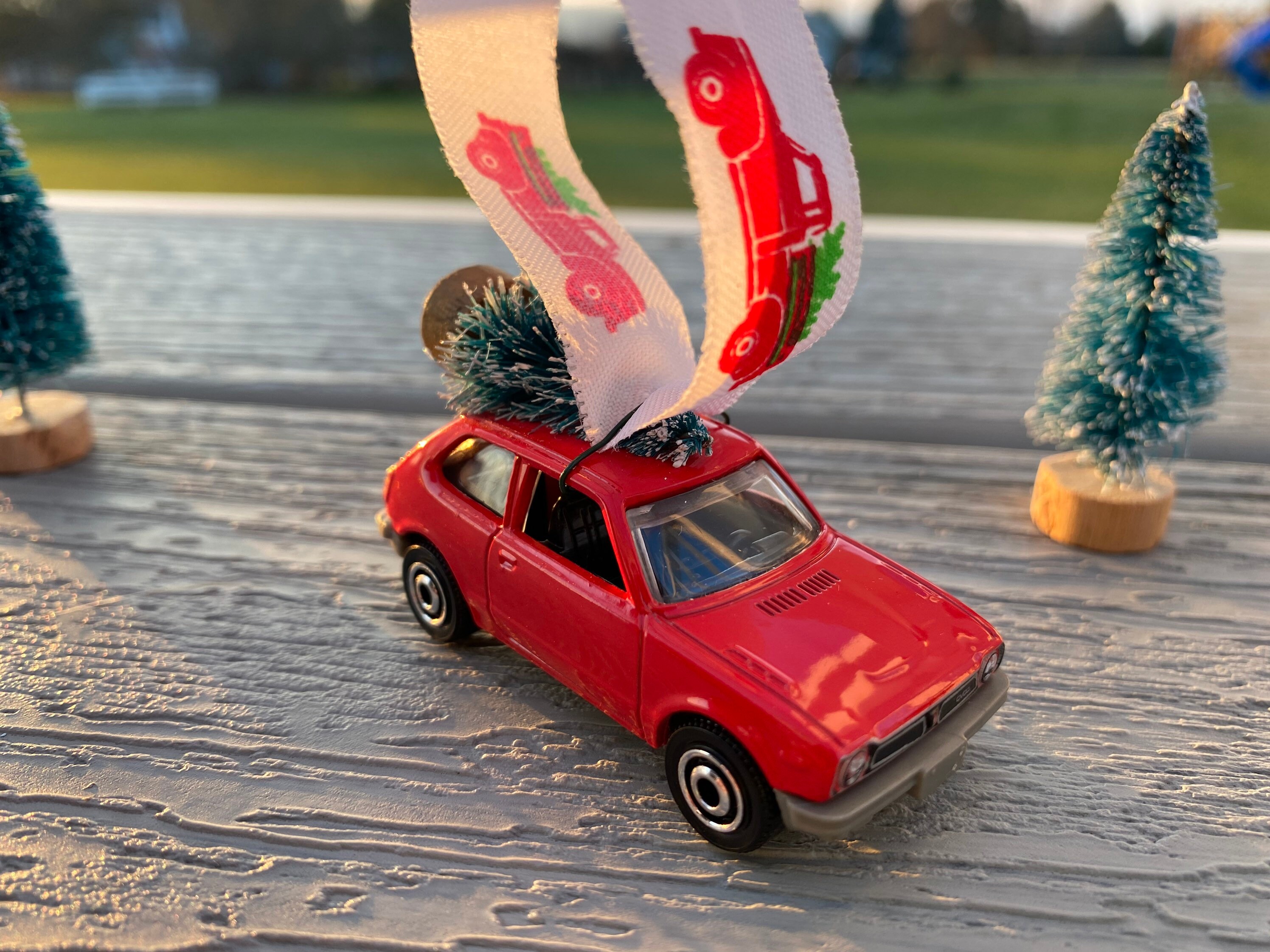 Custom 1976 Honda CVCC Matchbox Christmas Tree Ornament, Stocking ...