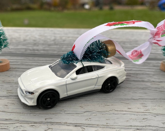 Ford Mustang Coupe Matchbox Christmas Tree Ornament, Stocking Stuffer ...