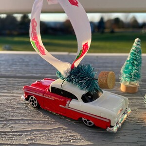 1955 Chevy Bel Air Christmas Tree Ornament Made From Die-cast Car ...