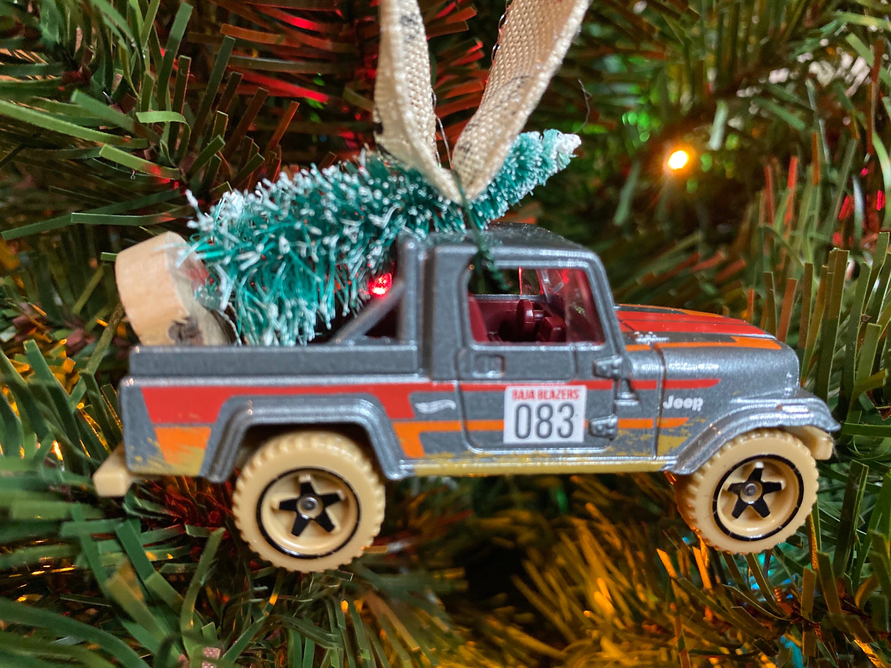 Jeep Scrambler Christmas Ornament – Hot Wheels Off-road Truck Gift for ...