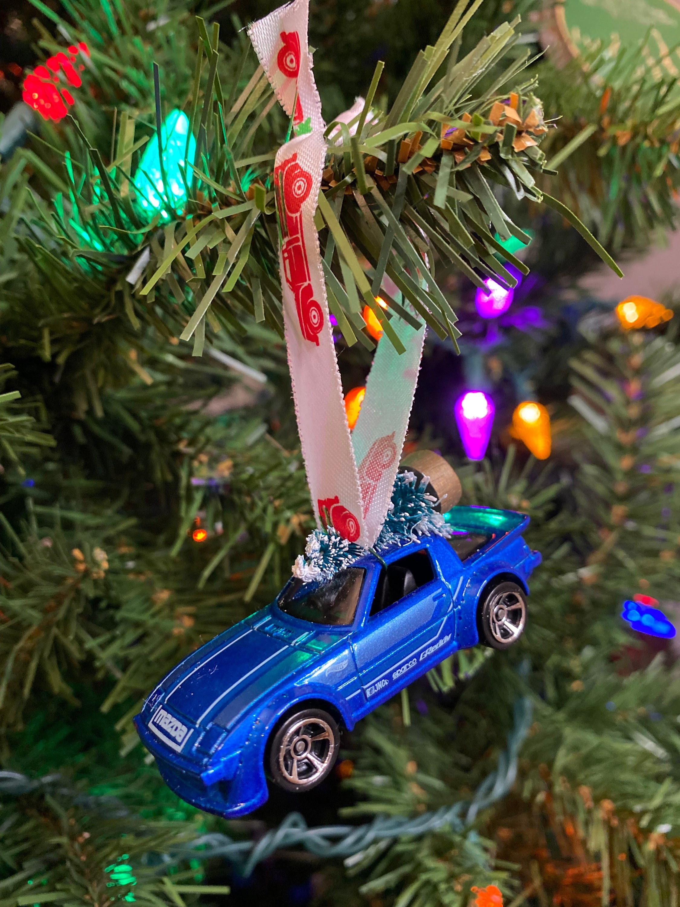 Mazda RX-7 Hot Wheels Christmas Tree Ornament_stocking - Etsy
