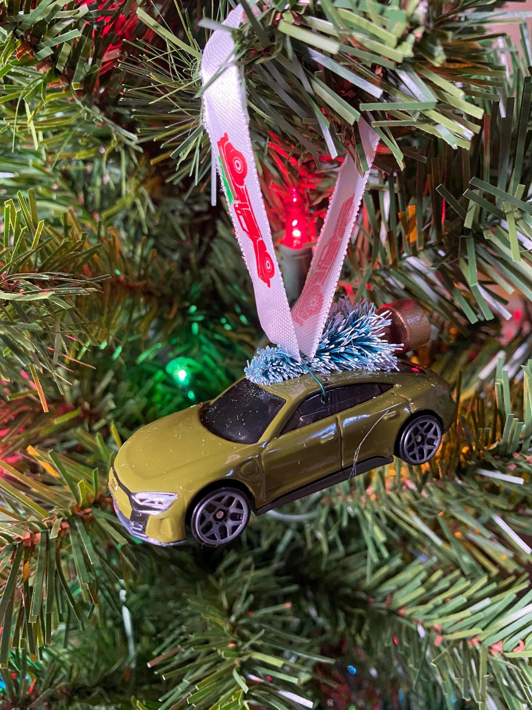 Custom Audi RS E-tron GT Christmas Tree Ornament Made From Hot Wheels ...