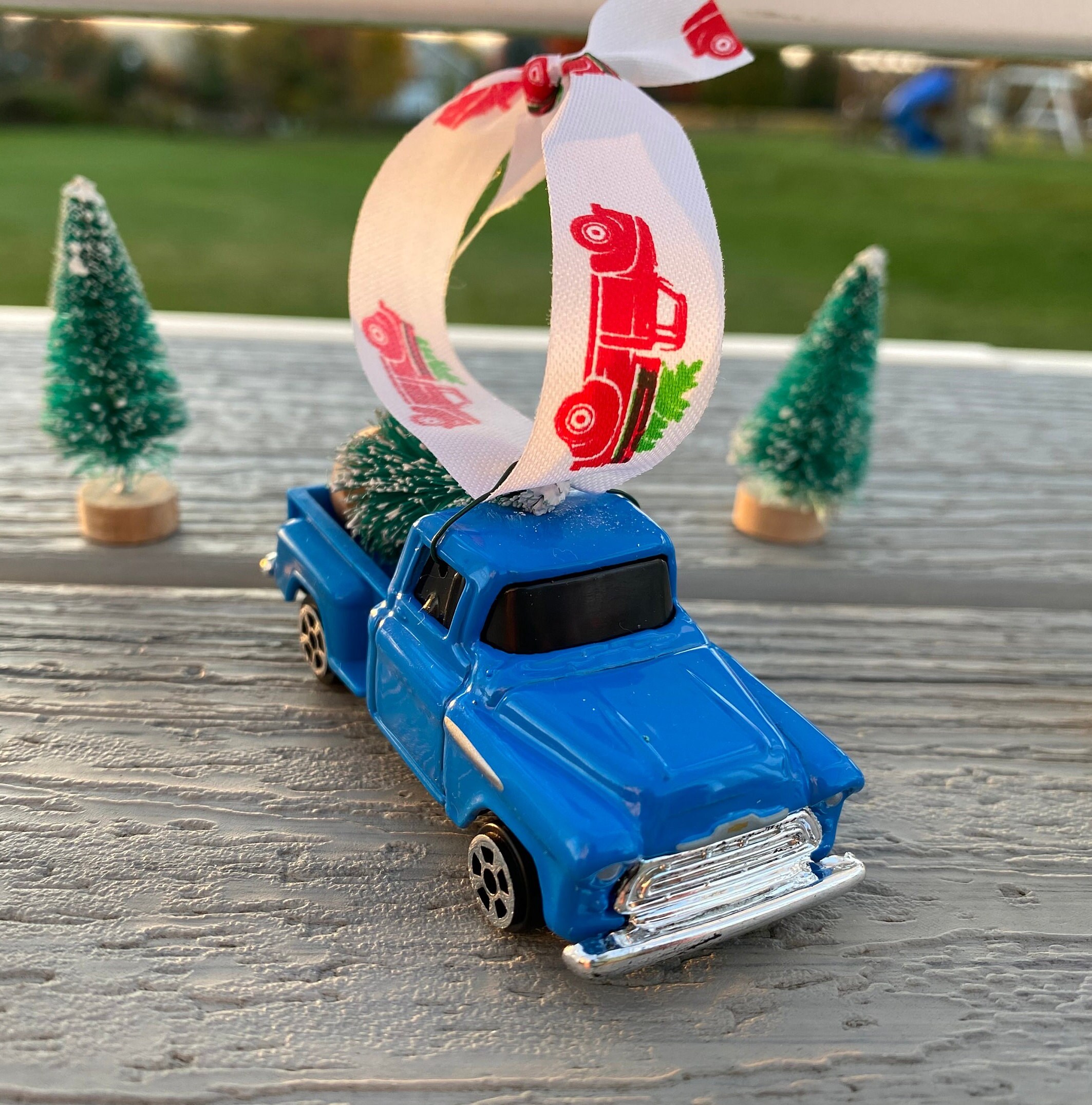 Custom 1957 Chevy Pickup Truck Die-cast Christmas Tree - Etsy
