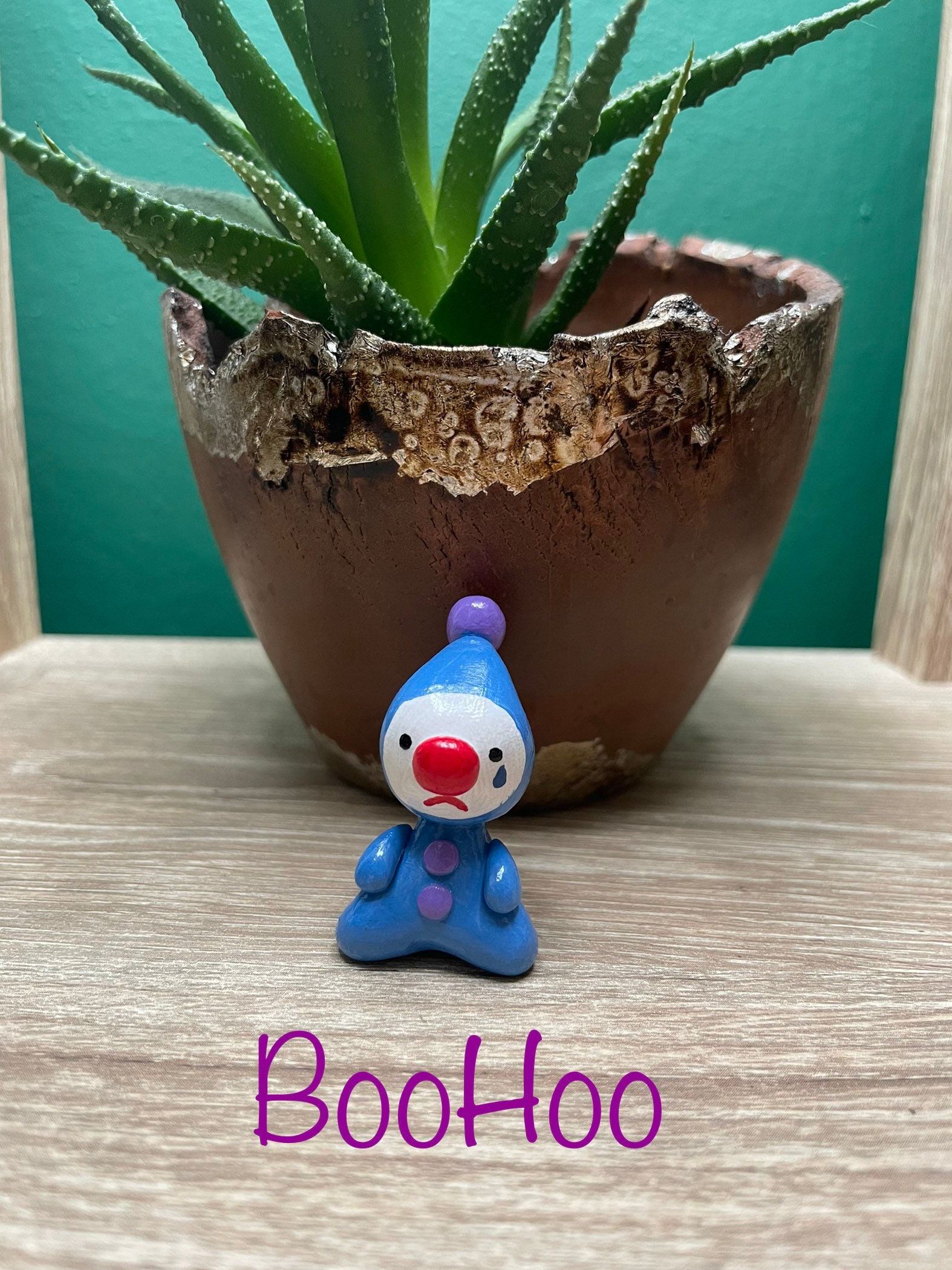 Mini Clown Friends clay Desk Buddies - Etsy