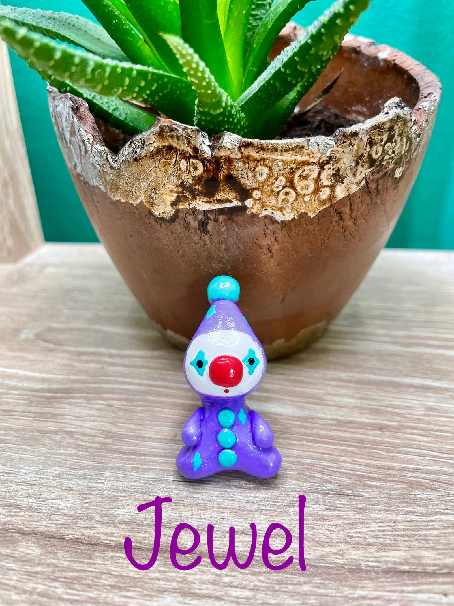 Mini Clown Friends (clay Desk Buddies) - Etsy