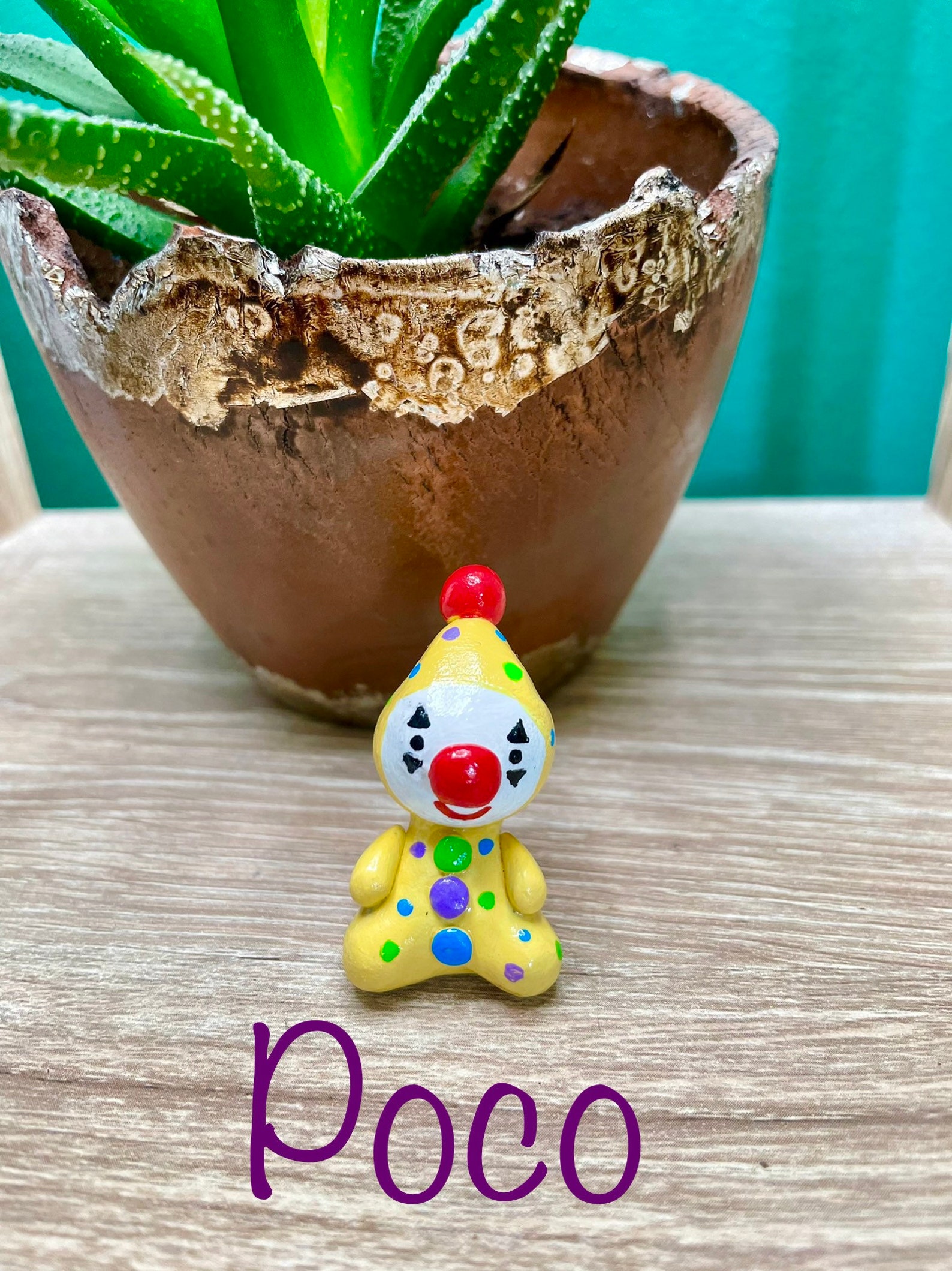 Mini Clown Friends (clay Desk Buddies) - Etsy