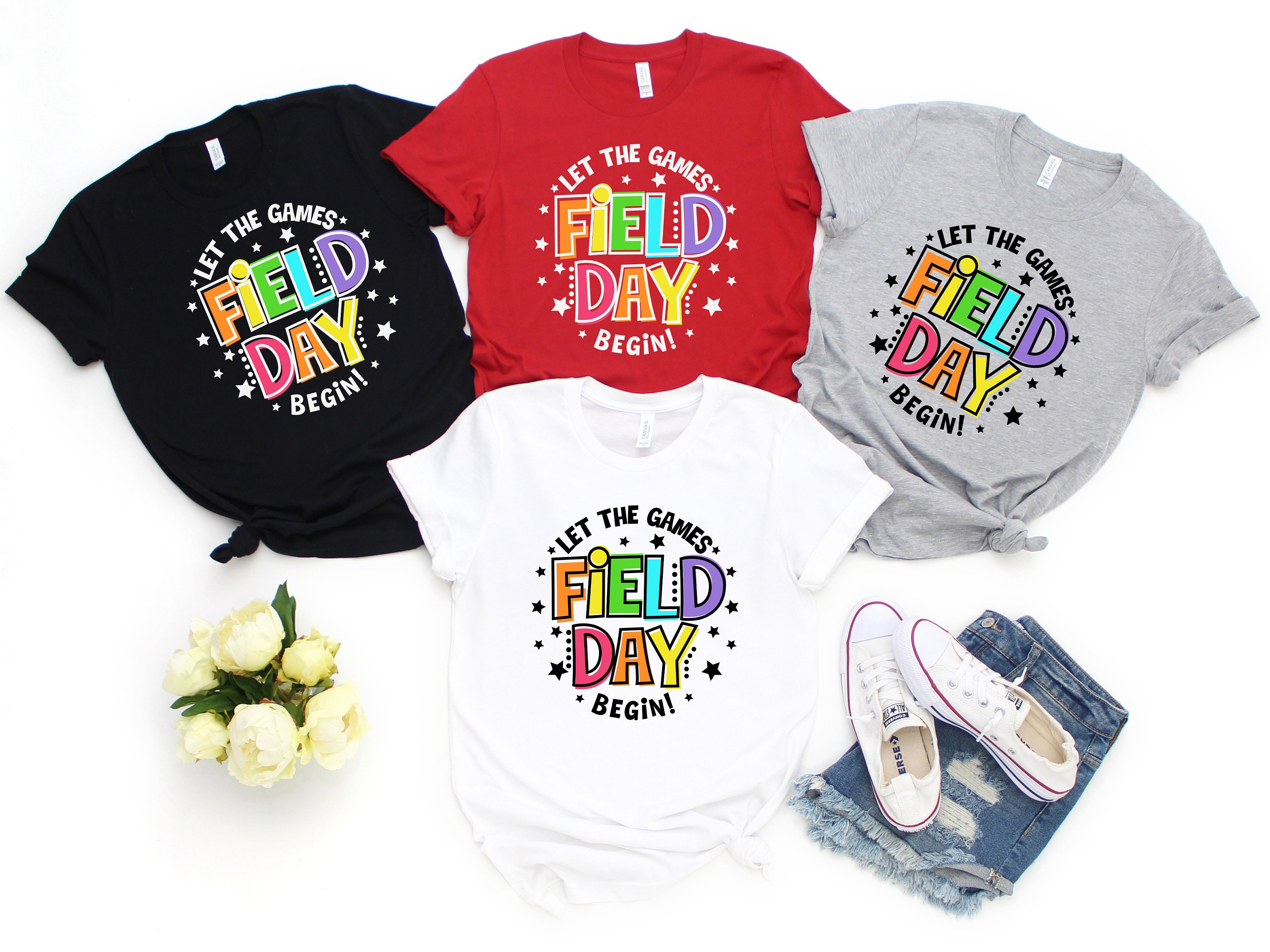 Field Day Shirt, Let the Games Begin Field Day Shirt, Field Day Fun Day ...