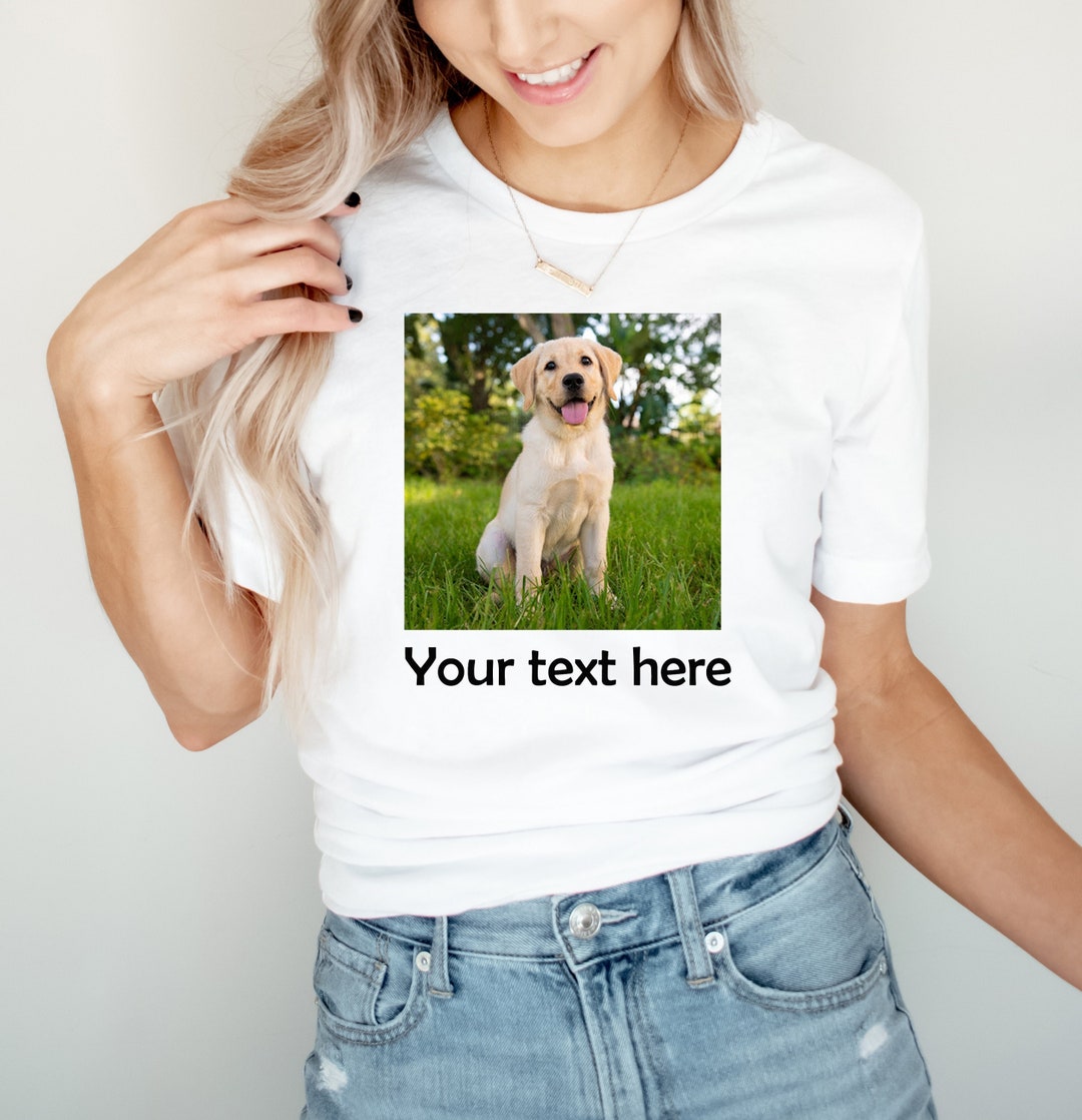 Custom Photo Shirt, Custom Shirt, Custom Picture Tshirt, Birthday Photo ...