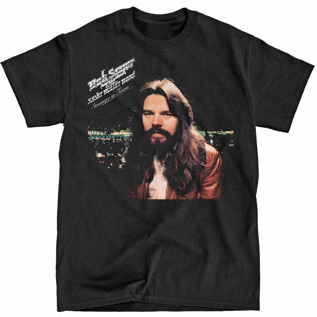 4bob Seger and the Bullet Band Black T-shirt Peter Steele Carnivore Men ...