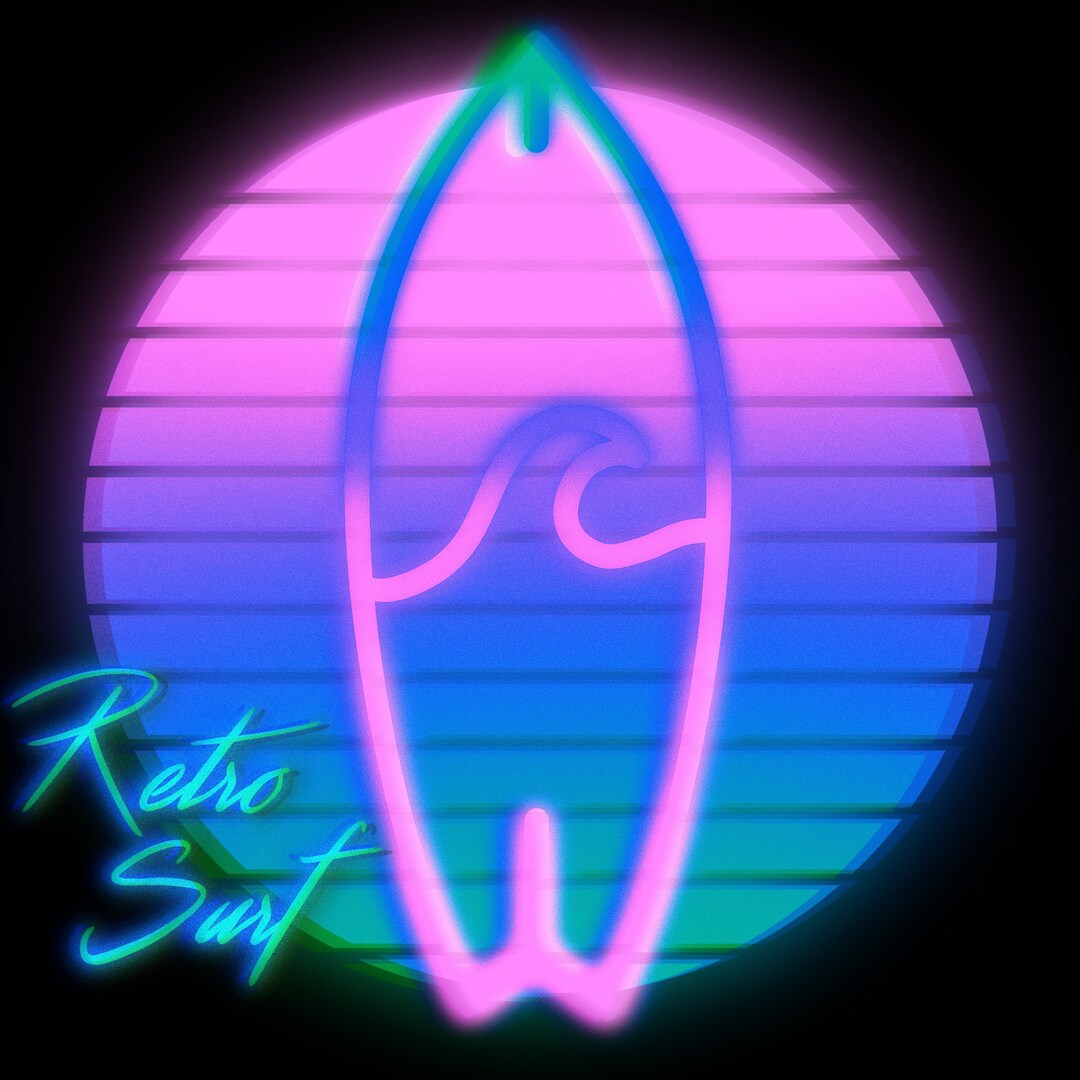 Retro Surf - Etsy