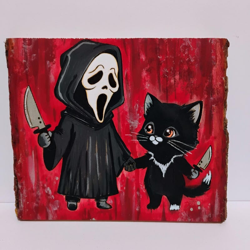 Ghostface Painting - Etsy