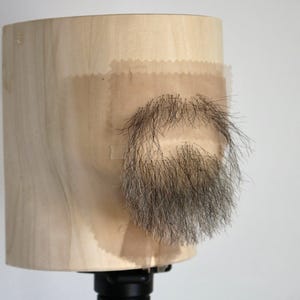 The Izzy | Yak Hair Fake Grey Beard Realistic Salt and Pepper Costume ...